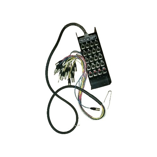 ProCo Helix Standard Professional Audio Stage Box 20 Channel 10' Snake ...