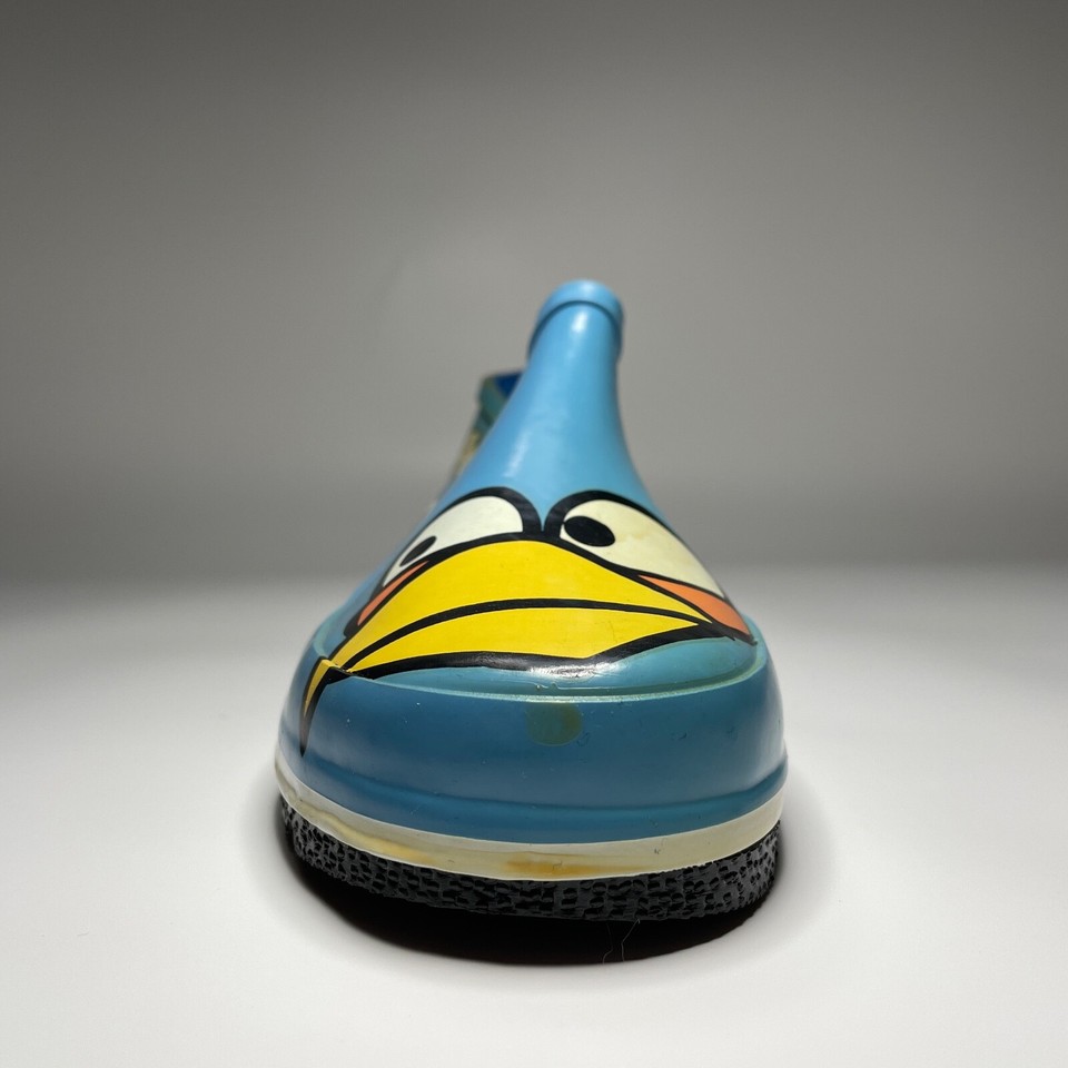 SAMPLE Angry Birds Blue Bird 2D Rubber Shoe | 2010 Size 10 ~8" CWT ...