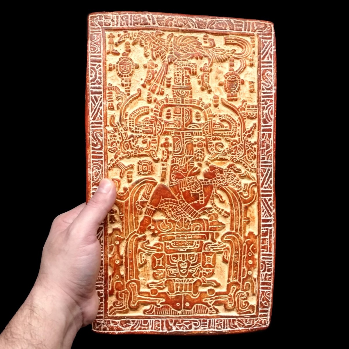 Mayan Astronaut Statue