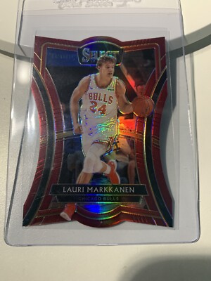 Lauri Markkanen Red Diecut /175 | eBay