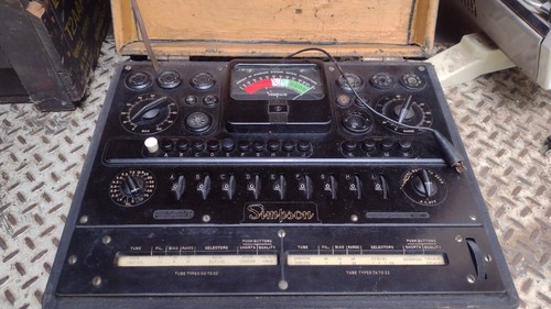 Simpson Model 330 Tube Tester | eBay