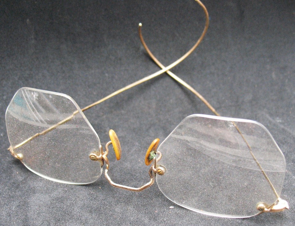 Ant Shuron 12k GF Ful Vue Rimless Eyeglasses in Towne Optical Co ...