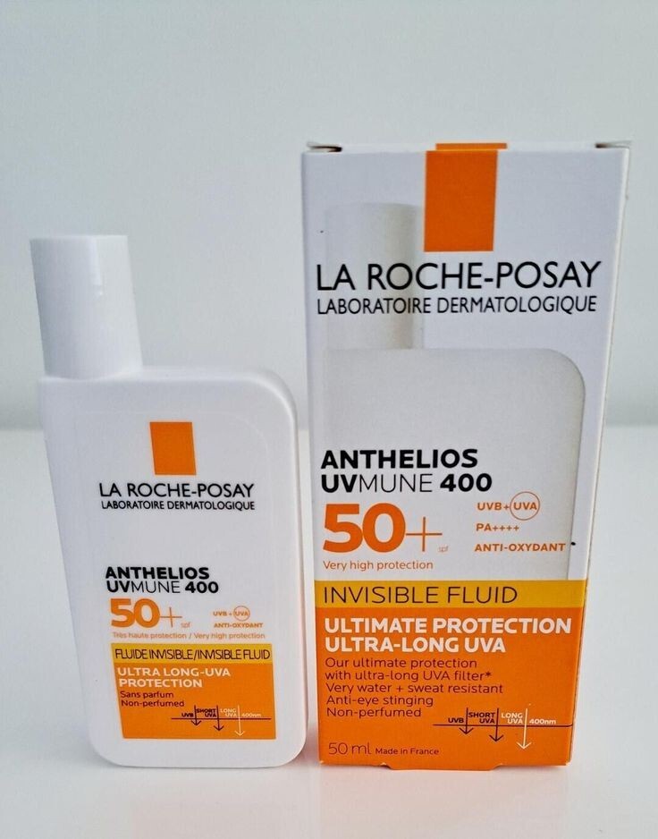 La Roche-Posay ANTHELIOS UVmune 400 Invisible Non-Perfumed Fluid SPF50 ...