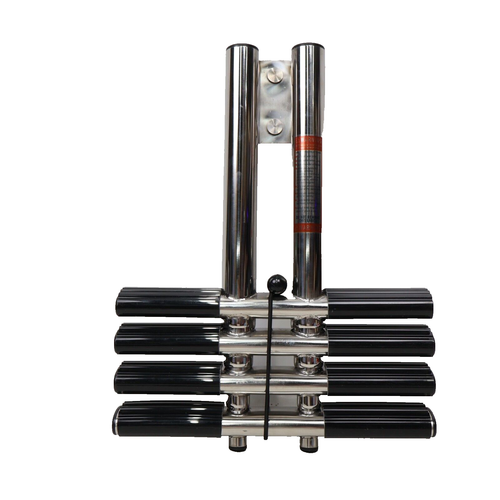 4 Step Telescoping Dive Ladder for Boat,304 Marine Grade Stainless ...