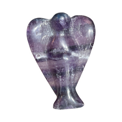 Purple Fluorite Angel - A | eBay