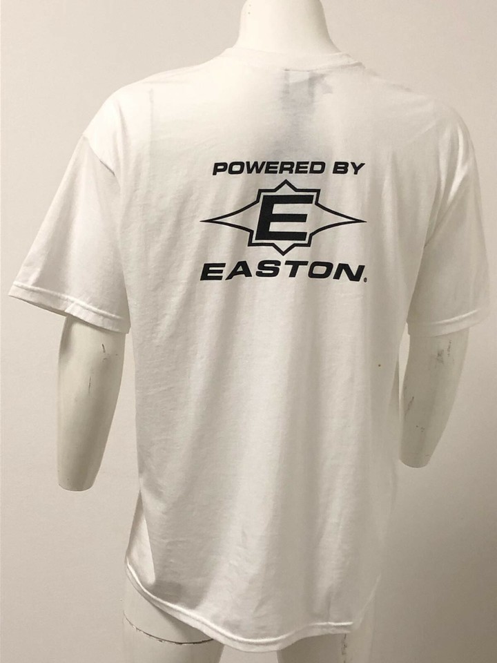 New Easton Mens Linear Logo T-Shirt POWER BY EASTON | eBay
