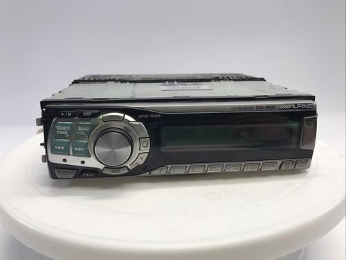 ALPINE CDA-9830 MP3/WMA CD RECEIVER Ai-NET SWINGFACE 4 BAND EQ | eBay