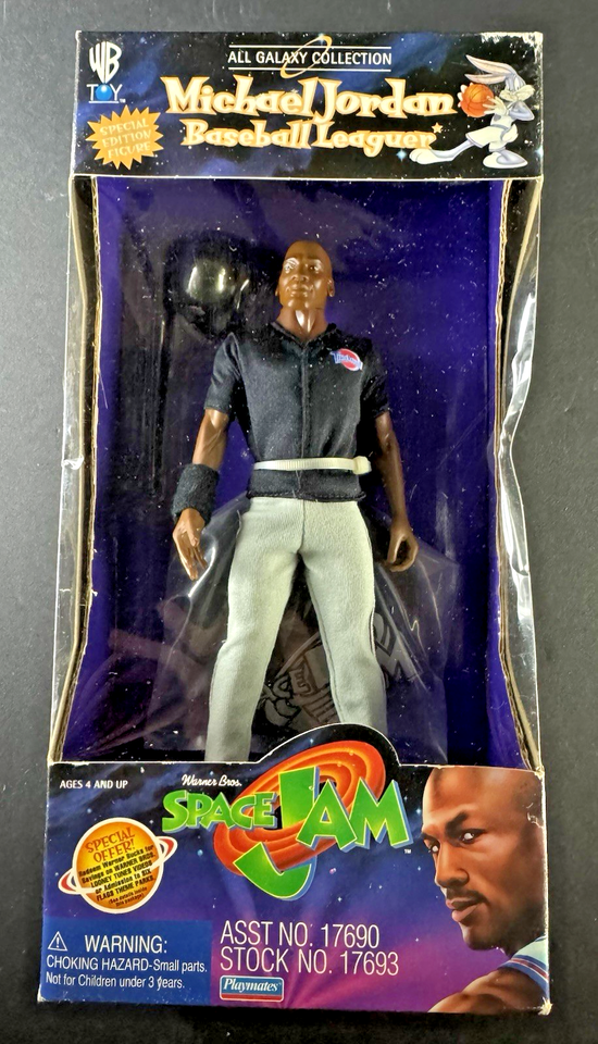 Michael Jordan 1996 Space Jam Baseball Leaguer All Galaxy Collection ...