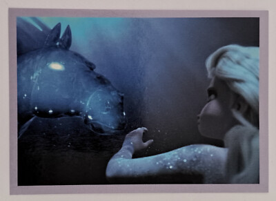 Sticker Panini 2021 Frozen 2 Reine des Neiges 2 n° 110 Elsa cheval ...