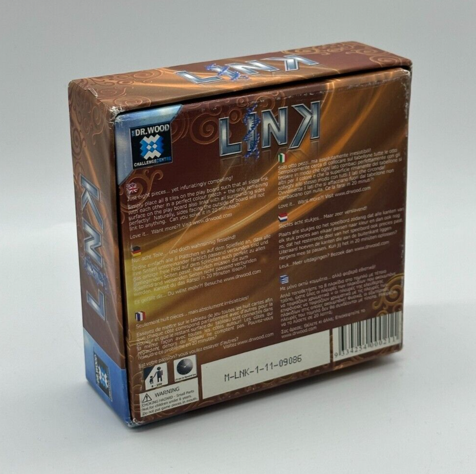 LINK Vol. 6 Mind Challenge CLASSICS SERIES Strategy Game - Dr. Wood ...