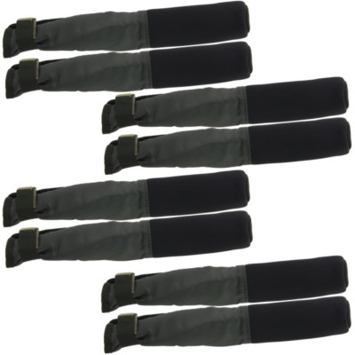 4 NGT PAIRS GREEN TIP AND BUTT CARP FISHING ROD PROTECTOR SLEEVES ...