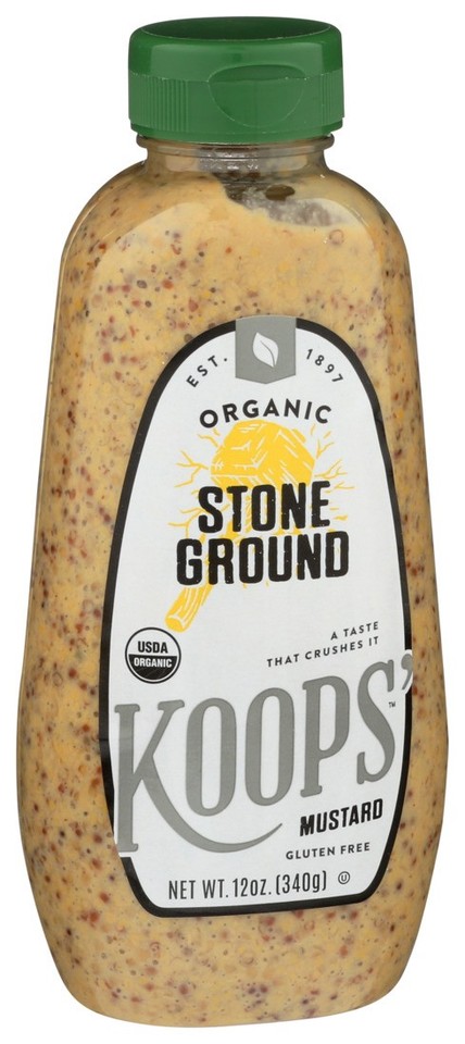 Koops, Organic Stone Ground Mustard, 12 oz | eBay