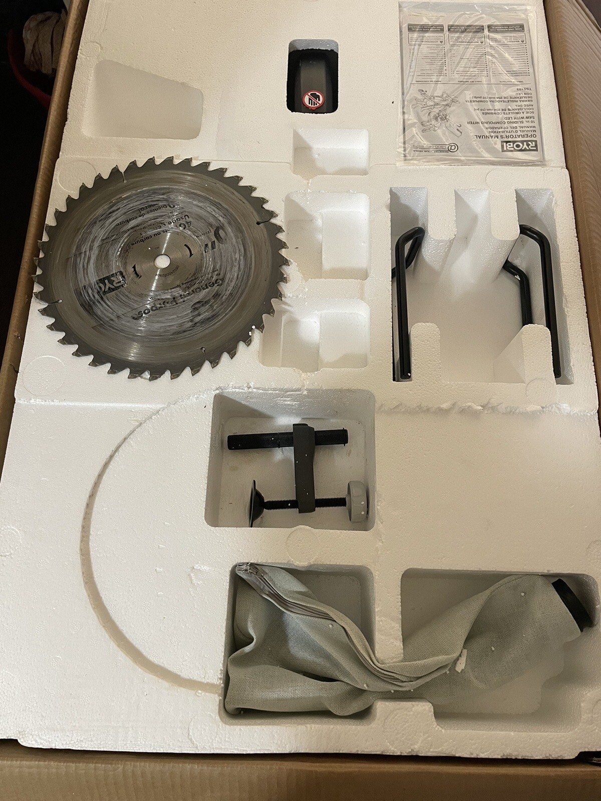 Ryobi TSS103 10in Sliding Compound Miter Saw | eBay