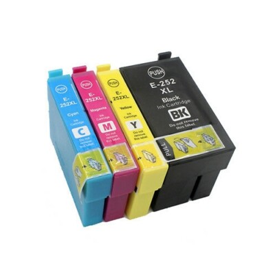 Any 1x Generic Ink Cartridge E-252XL for epson WF-3620 WF-3640 WF-7610 ...