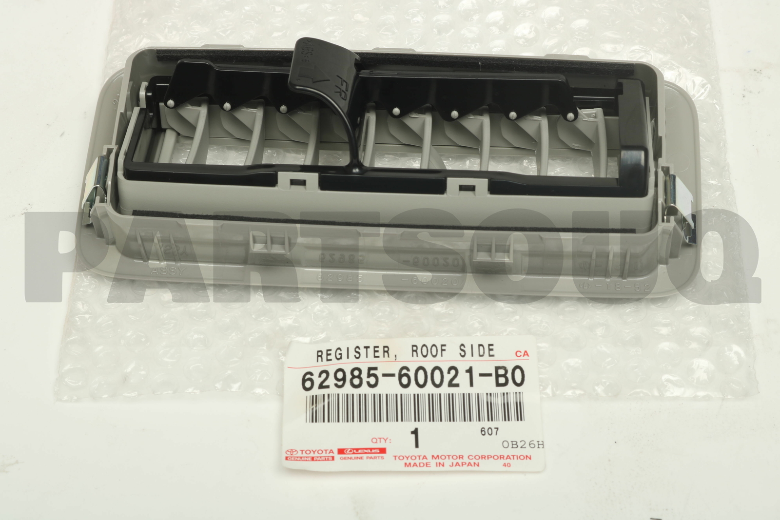 6298560021B0 Genuine Toyota REGISTER ROOF SIDE 62985-60021-B0 | eBay