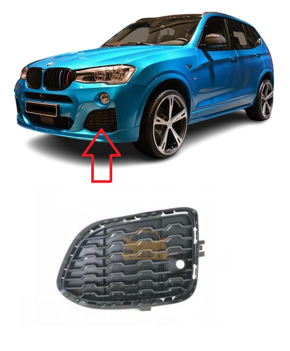 NEW FOR BMW X3 F25 M-SPORT 14 - 17 FRONT BUMPER LOWER GRILLE LEFT ...