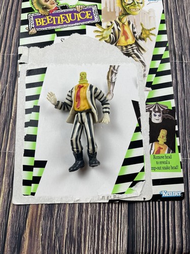 Vintage 1989 Kenner Beetlejuice Showtime w/ Rotten Rattler Action ...