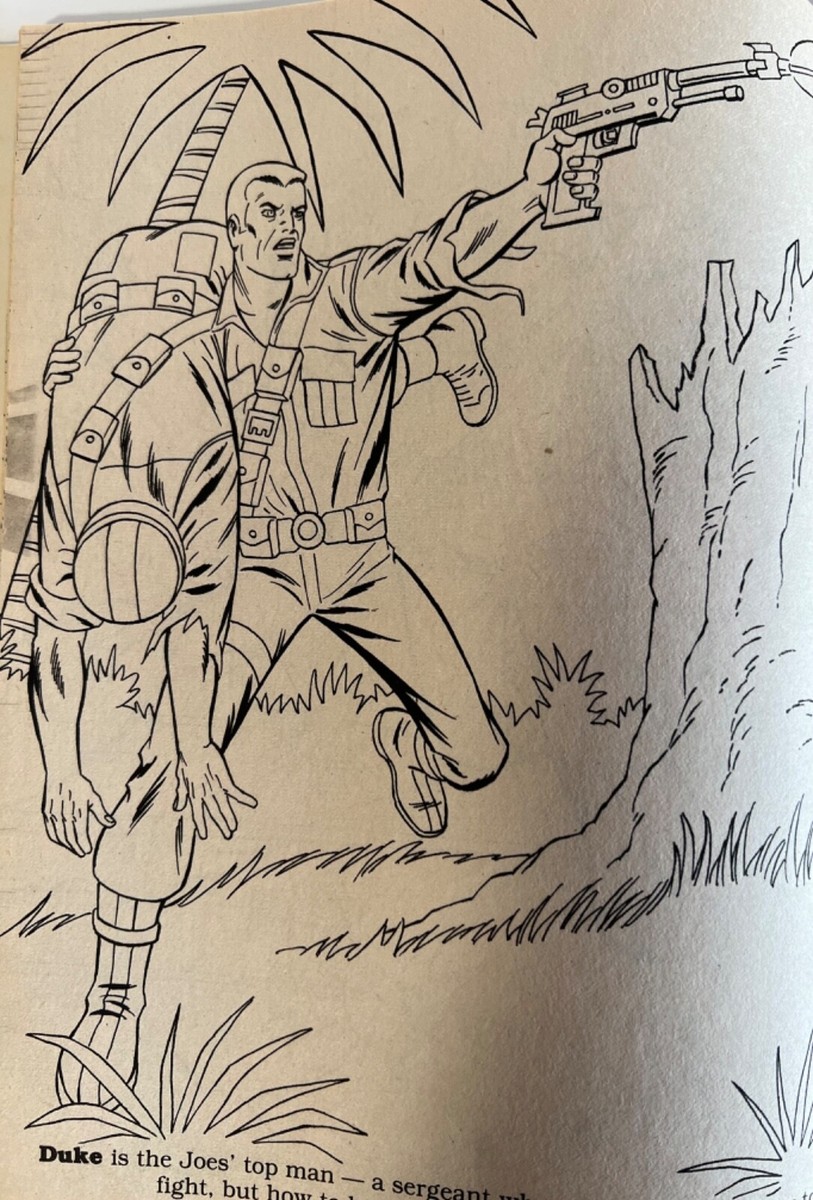 Gi Joe Duke Coloring Pages