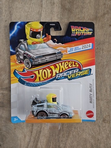 Hot Wheels Racer Verse Back to the Future Marty McFly Radiation Suit ...