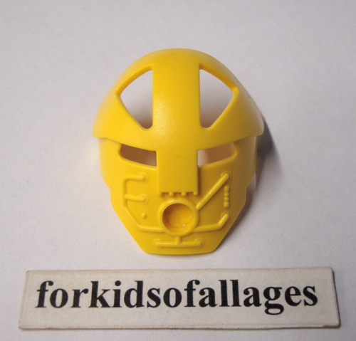 LEGO Bionicle Mask KOMAU Yellow 32572 Classic Kanohi Turaga Mask | eBay