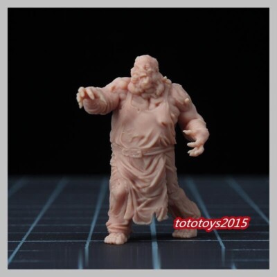1/64 Zombie Fat Men Scene Props Miniatures Figure Dolls Fit Cars ...