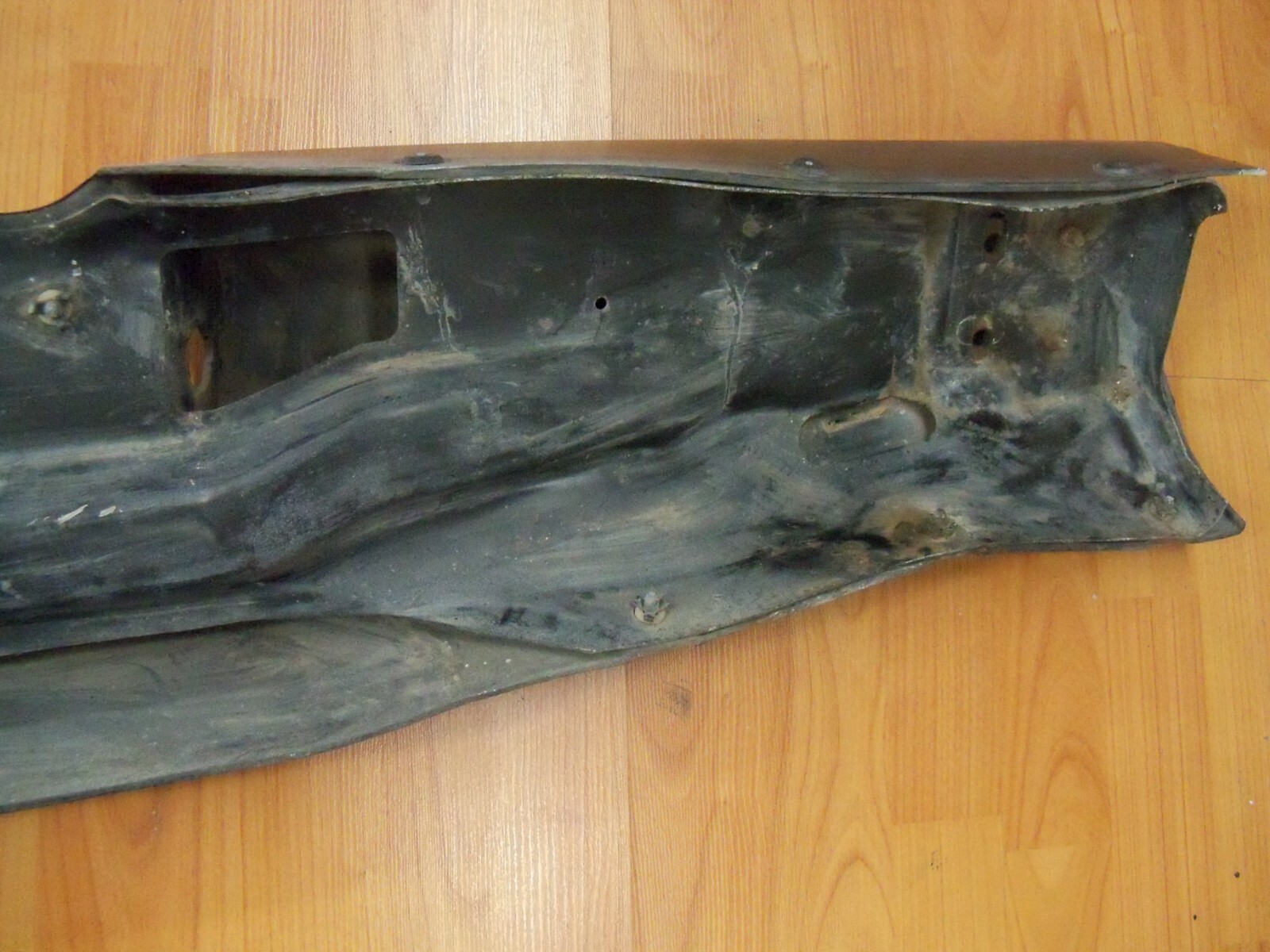 GMC TYPHOON REAR BUMPER CLADDING with Metal support brace. Very rare ...