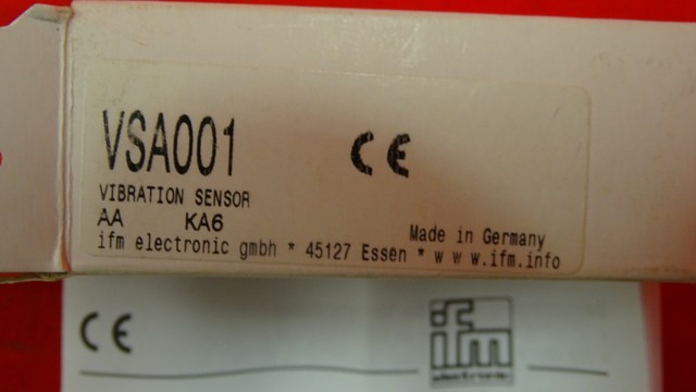 ifm VSA001 Accelerometer Vibration Sensor Fnob for sale online | eBay