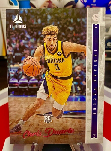 2021-22 Chris Duarte Panini Luminance Pink Parallel Rookie Card #237 | eBay