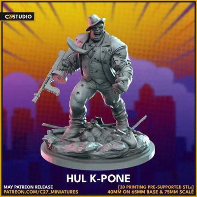 Hulk (Joe Fixit) 40mm Scale Miniature | Crisis Protocol Proxy | C27 | eBay
