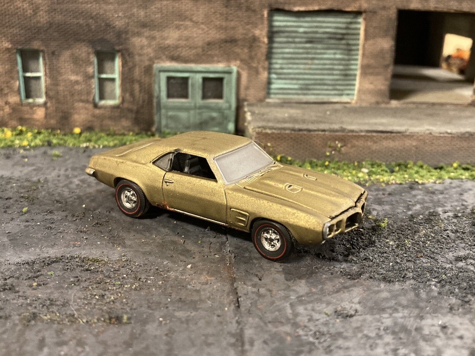 1969 Pontiac Trans Am Rusty Weathered Custom 1/64 Diecast Barn Find ...