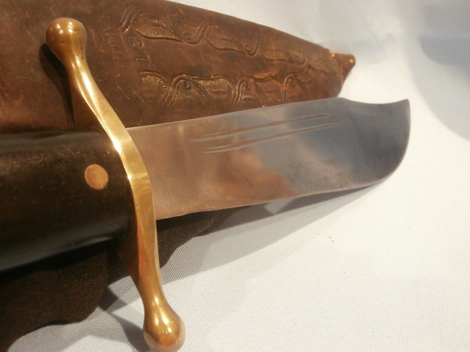 COLLINS WWII WW2 USMC BOWIE KNIFE COLLINS No 18 V44 BOWIE FIGHTING ...