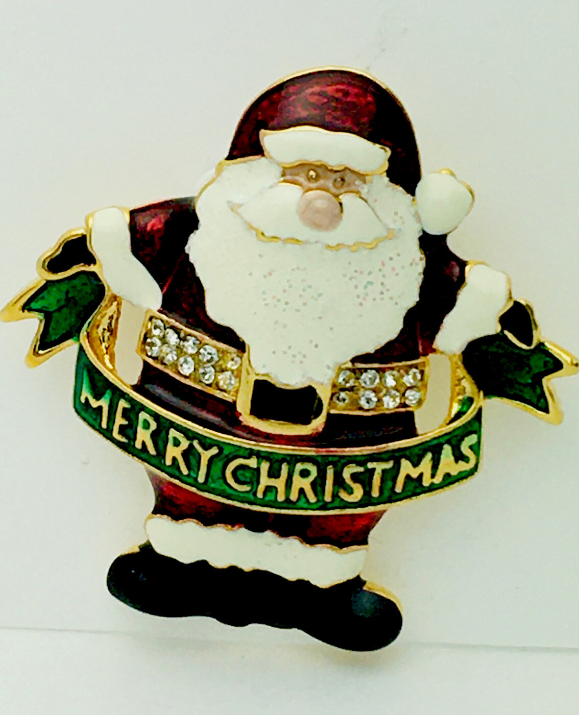 High Quality New Enamel Brooch Santa Christmas Pin | eBay