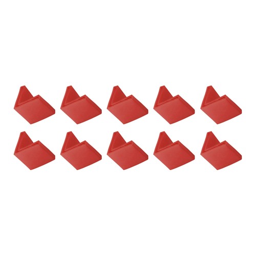 Furniture Angle Iron Foot Pads(50mm/1.97") 10Pcs, PVC L Shape Foot ...