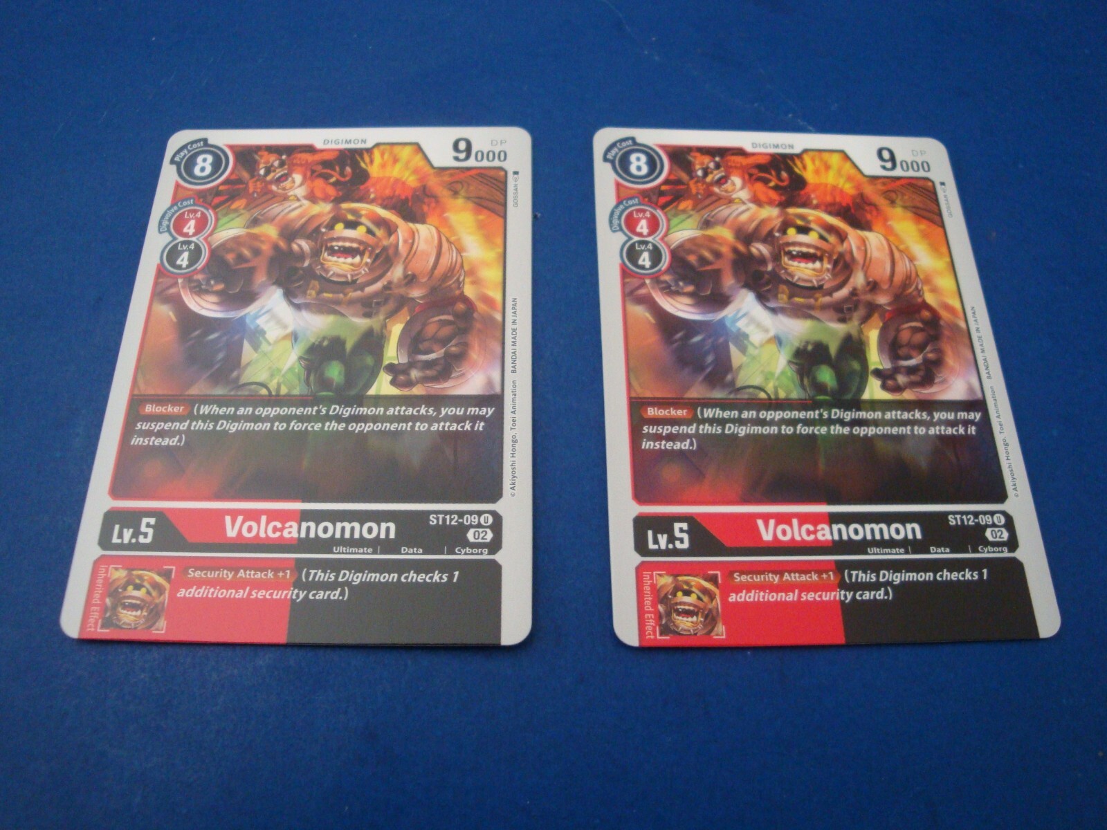 Digimon Volcanomon ST12-09 U x 2 NM/M Starter Deck 12 | eBay
