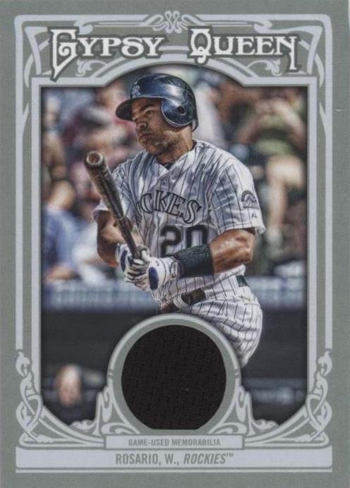 2013 Topps Gypsy Queen - Relics Wilin Rosario #GQR-WR (MEM) for sale ...
