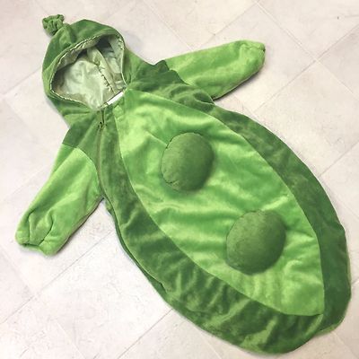Peapod Vegetable Bunting Plush Halloween Costume Infant Baby 0-6 Mo ...