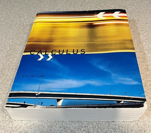 Calculus 8th edition James Stewart PB Cengage Learning 2016 USED ...