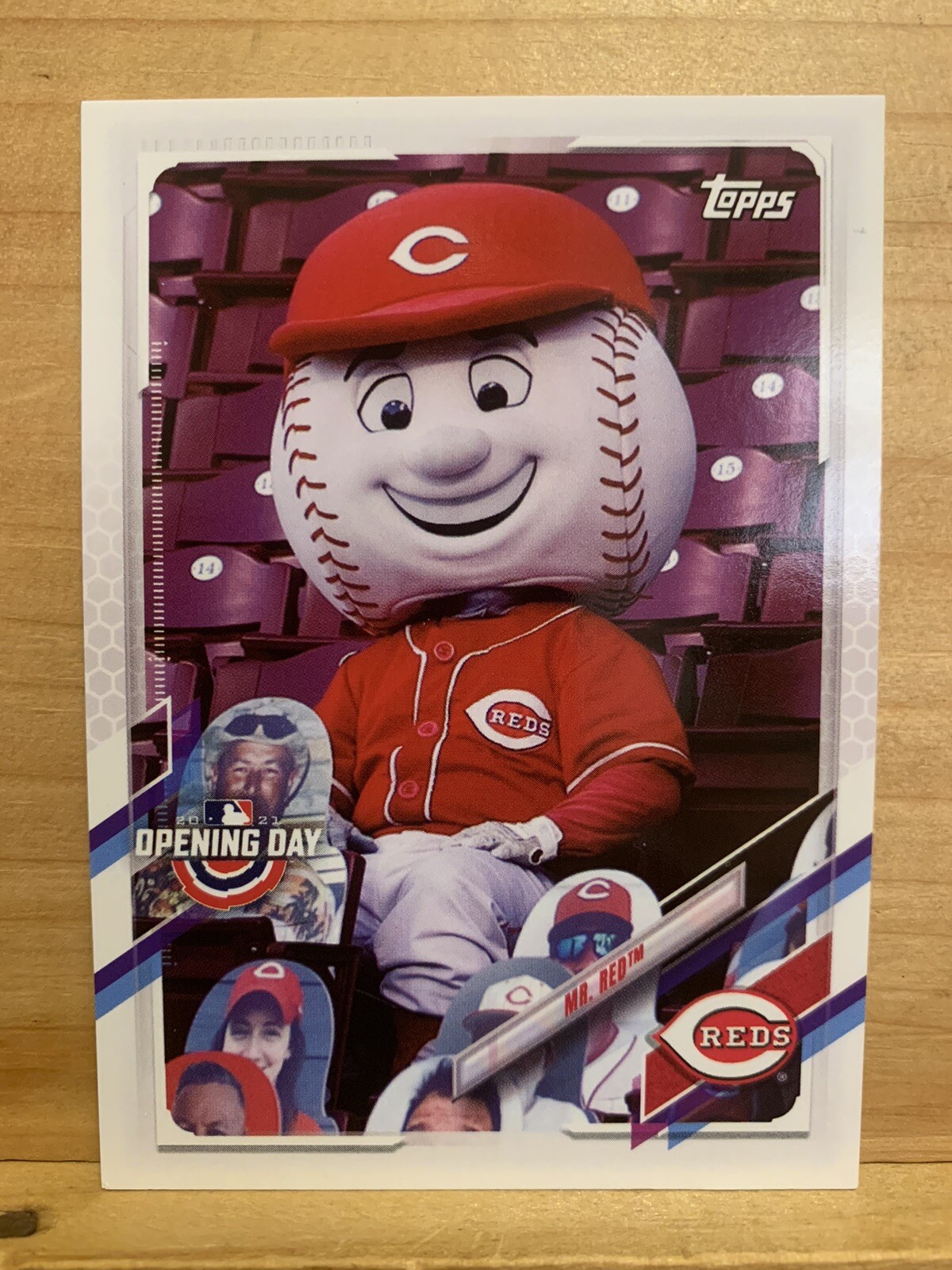 2021 Opening Day - Mascots - Cincinnati Reds - Mr. Red M-20 | eBay