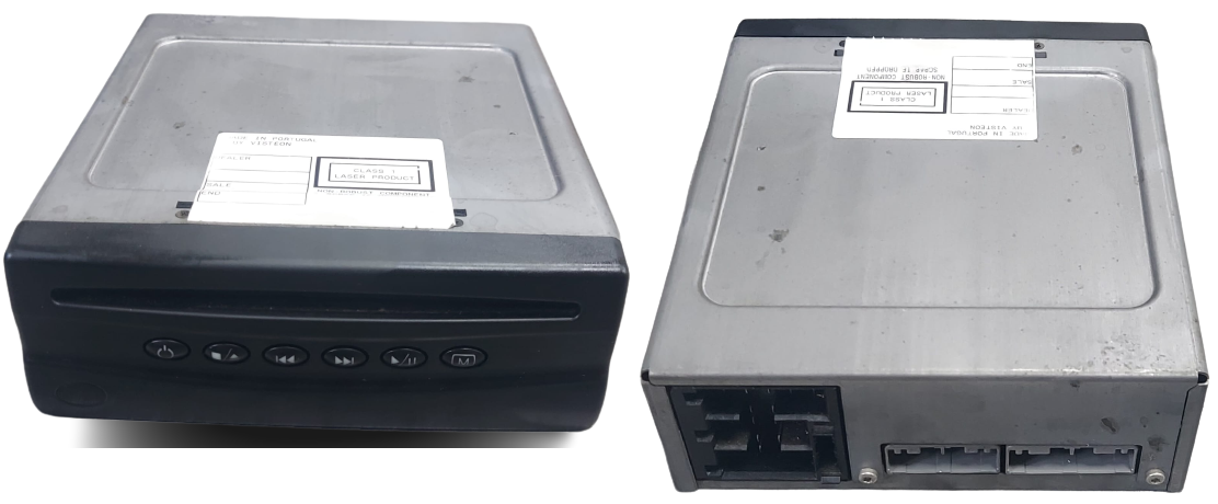 GENUINE FORD MONDEO MK4 GALAXY MK3 S-MAX MB-8008 UNDER SEAT DVD PLAYER ...