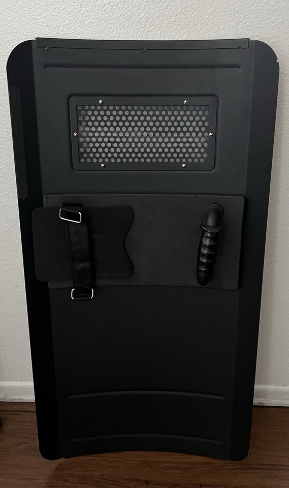 RARE Metal Ex Police/Military Riot Shield Public Order Protective ...