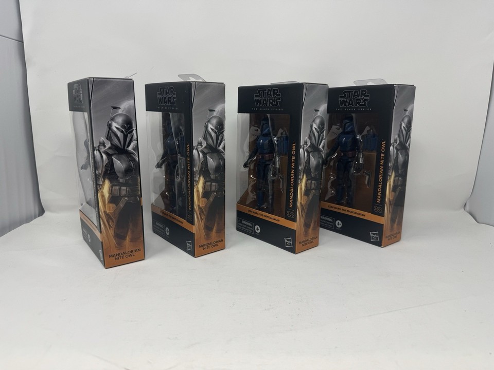 Star Wars The Black Series Nite Owl Action Figure Collectible – LOT OF ...