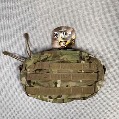 Horizontal MOLLE Pouch Multicam Utility Admin Tactical Assault Gear TAG ...