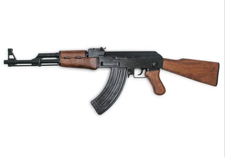 Denix Russian AK-47 AK 47 Full Size Collectible Non-Firing Prop Rifle ...