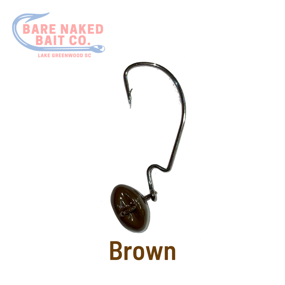 20 Pack Wobble Head Swing Head Biffle Football Jig 3/0 VMC EWG | eBay