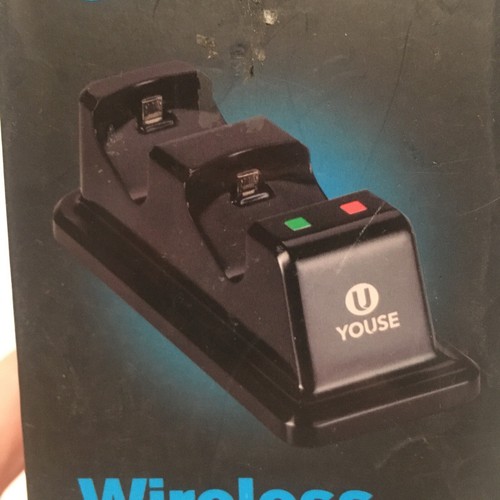 Youse Wireless Control Charger For Use w/ PS4 Controllers for 2 ...