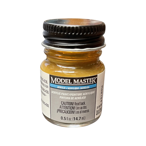 NEW! Model Master Acrylic Brass Paint, 4672, 0.5 FL OZ | eBay