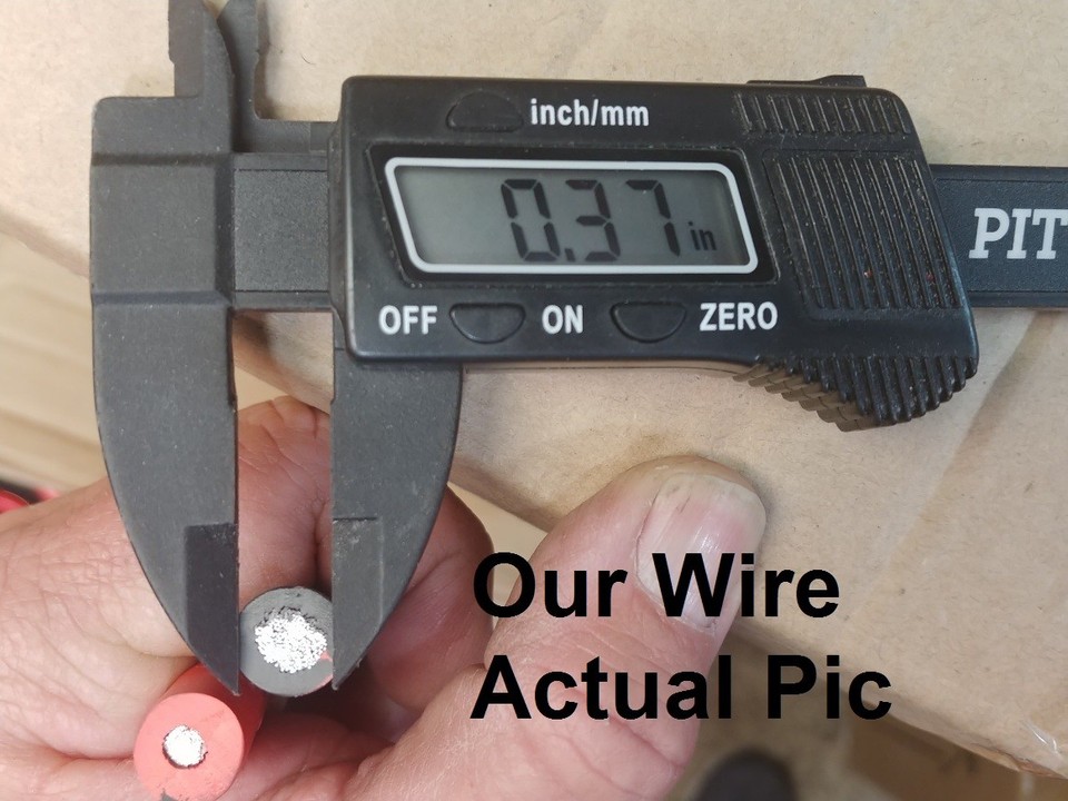 2ga 12ft Extension Cable UNIVERSAL-QUICK-CONNECT-WIRING-KIT-WINCH-DUMP ...