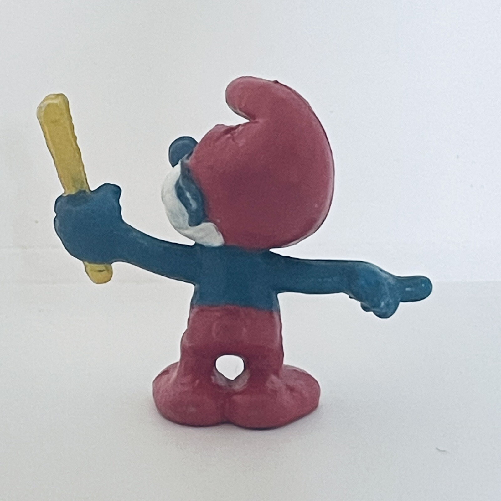 School Smurfs Papa Smurf Teacher, Smurfette, Brainy Smurf Figure ...