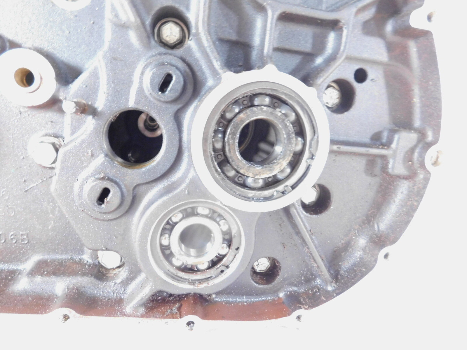 Harley Davidson Sportster 1200 & 883 Black Motor Engine Block Crankcase ...