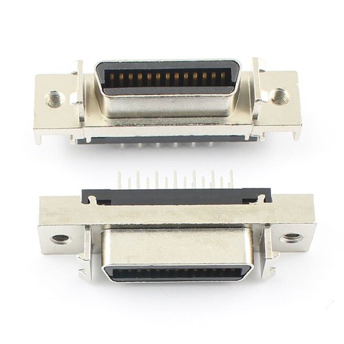 1Pcs SCSI Female 26 Pin MDR CN Type Straight 180 Degree DIP Connector ...